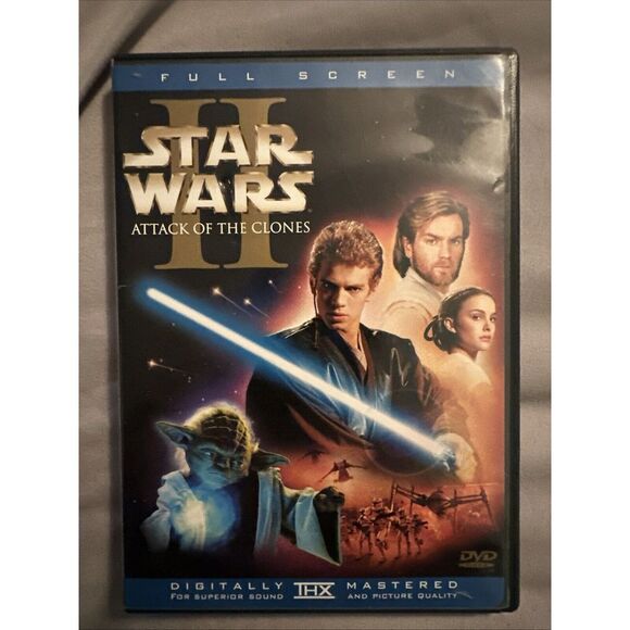 Media | Star Wars Episode Ii Attack Of The Clones Dvd202 Full Screen ...